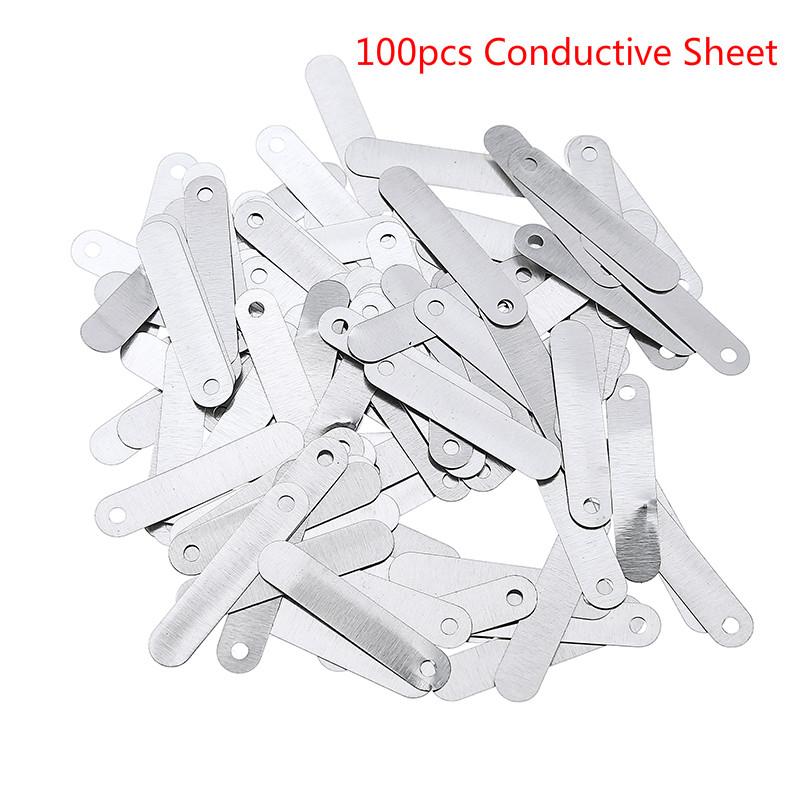 100Pcs2.5x0.5cm Conductive Solder Tab Nickel Plated DIY Solder - TikTok ...