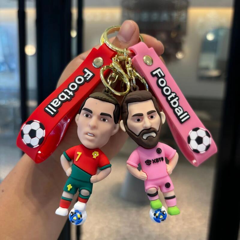 keychain cr7 Football Soccer Star Pendant Keyring Fans Jewelry - TikTok ...