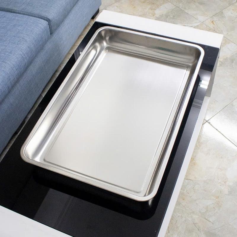 Khay inox kín/có lỗ đa năng 40 x 60 x 7 (cm) sử dụng cho tủ nấu ...