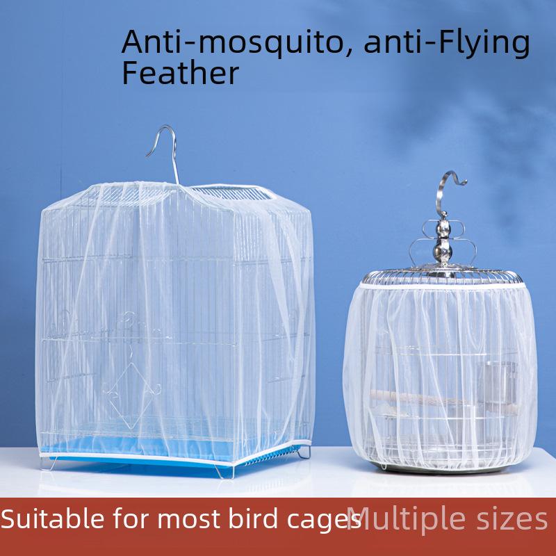 Bird Cage Cover Anti-Splash Netting Cloth for Cockatiels and - TikTok ...