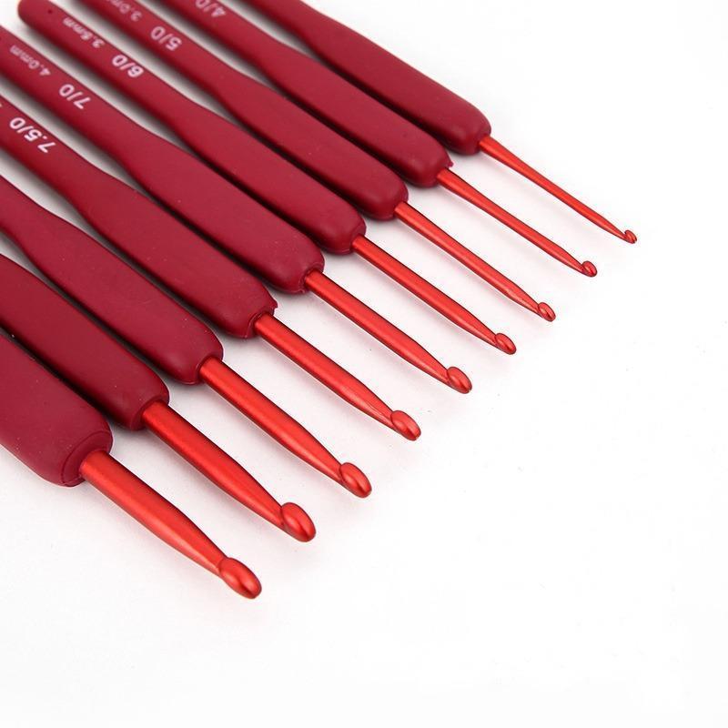 Cangkuk Mengait Aluminium Premium, 2-6mm, Cangkuk Mengait Merah ...