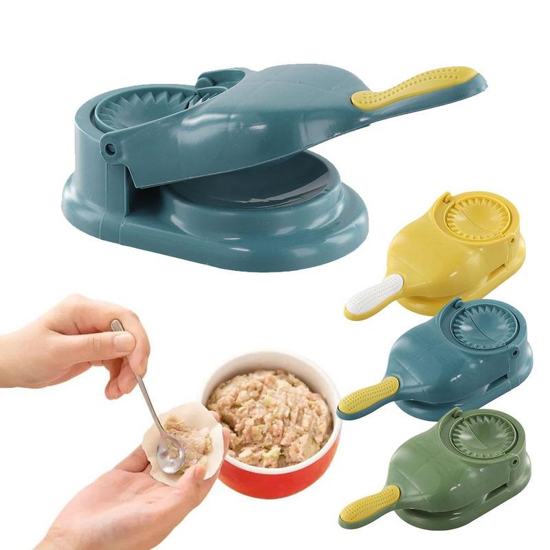 DIY Dumpling Maker 2 In 1 Wrapper Presser Device Kit Dumplin - TikTok ...