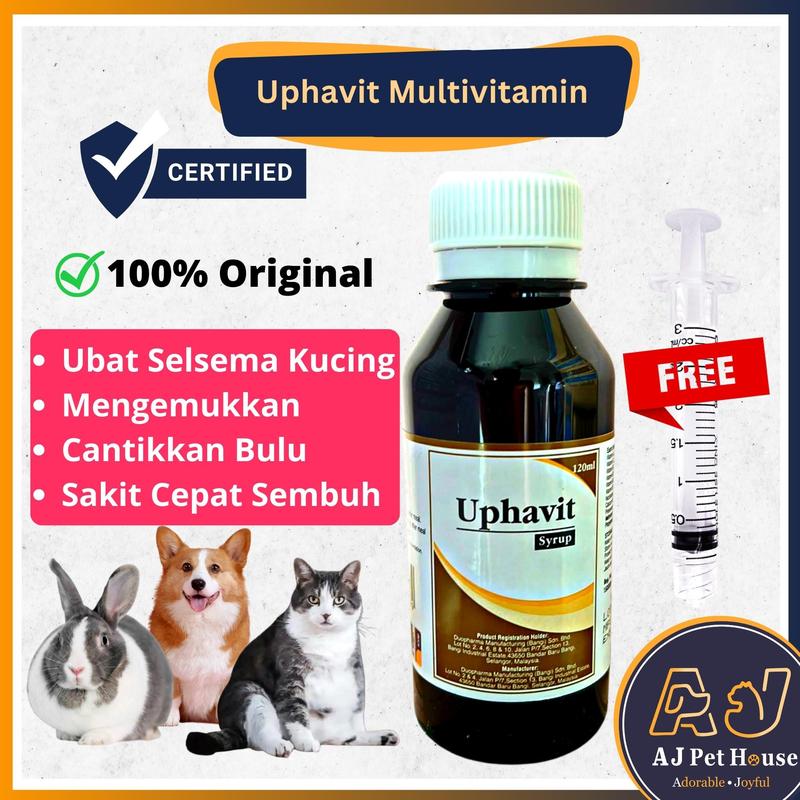 AJPET Uphavit Multivitamin Syrup 120ml - TikTok Shop Malaysia