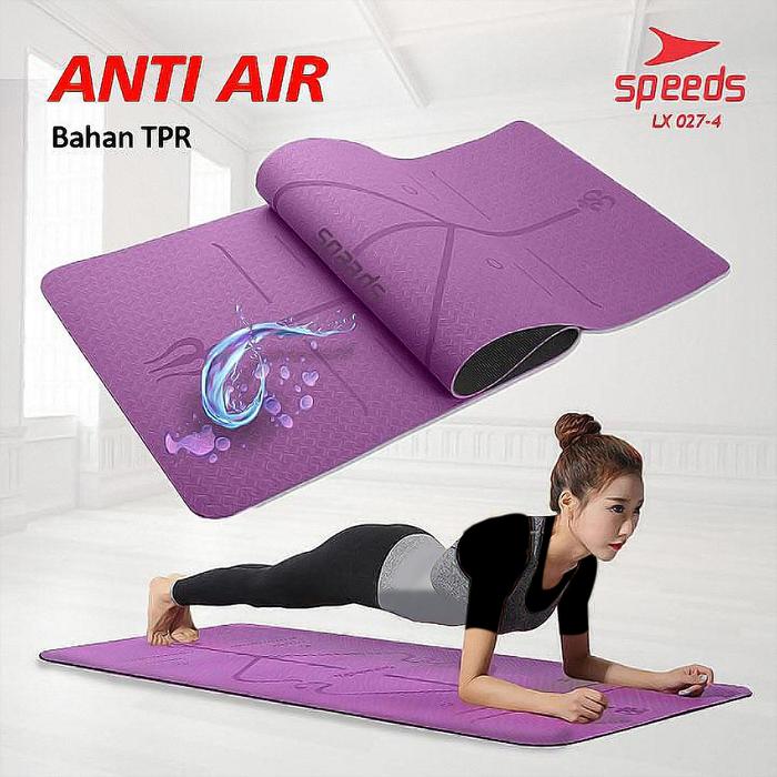 Promo SPEEDS Matras Yoga Mat Serba Guna Tebal dan Berkualitas 6mm Anti ...