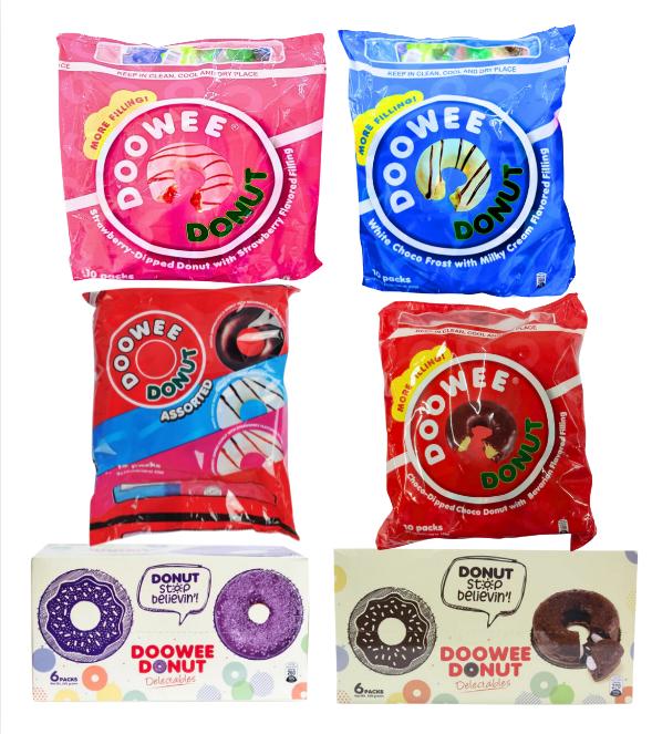 Doowee Donut - Choco Strawberry Barbarian Milky Cream Snack - TikTok ...