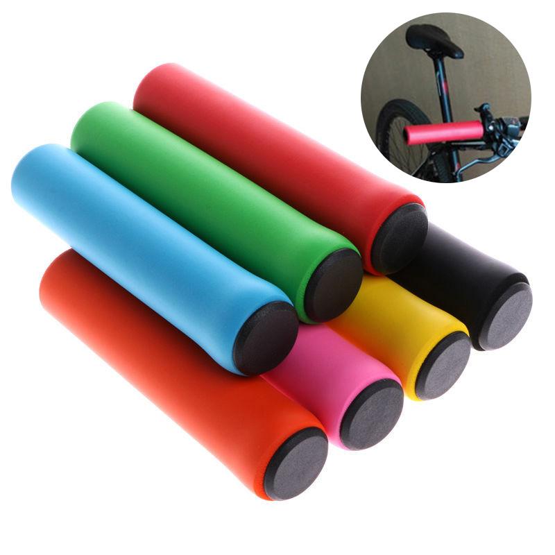1Pair Outdoor Mountain Bike Handlebar Grips Silicone Cover Cycling ...