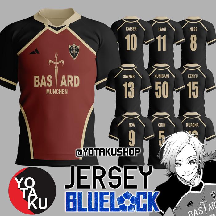 Jersey Anime Cosplay Blue Lock Kaiser Munchen Isagi Yoichi - Shop ...