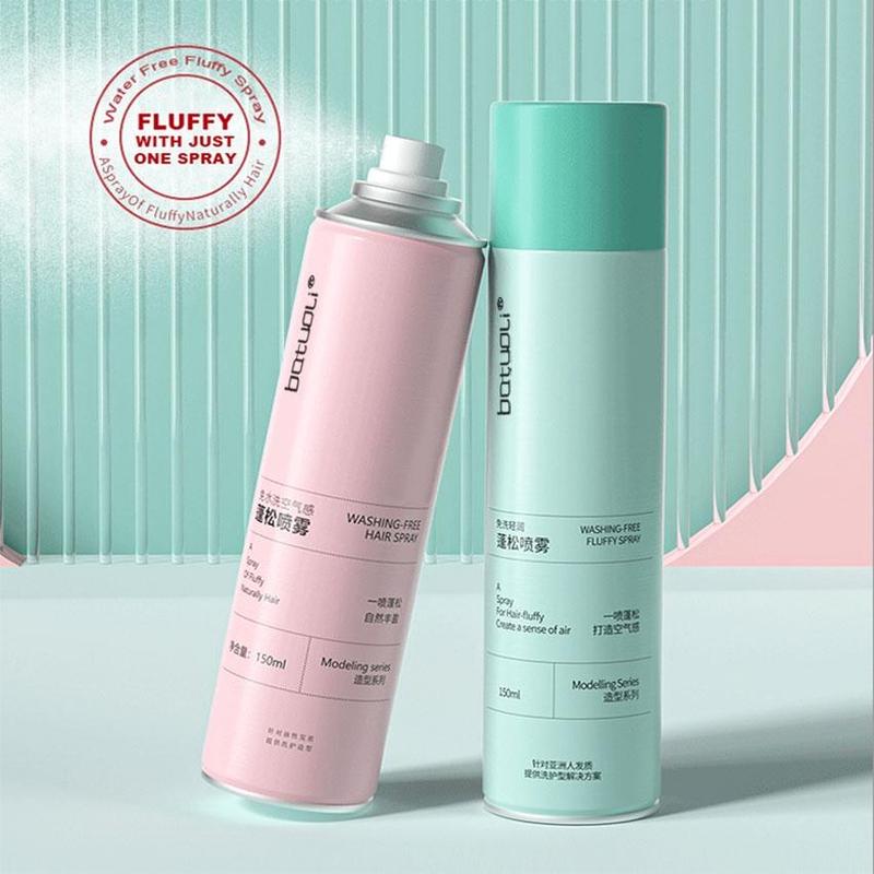 Lifusha Dry Hair Fluffing Spray Fresh Fragrance Deoiling Fluffy ...