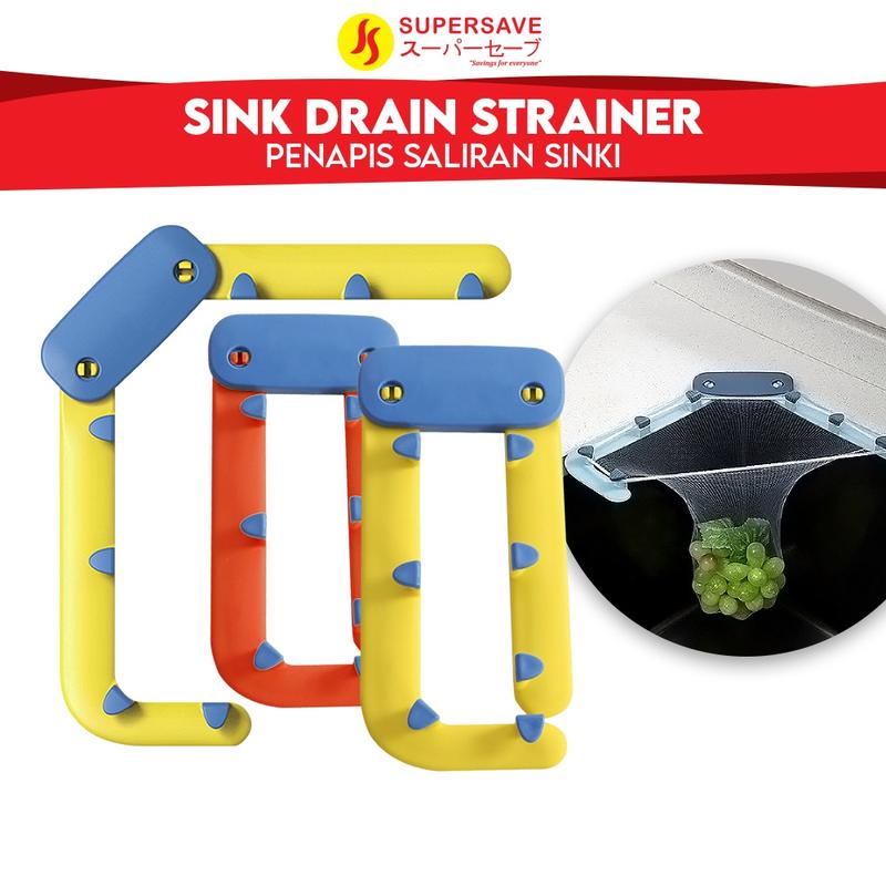 SUPERSAVE Penapis Longkang Sink Dapur Tiga Segi Hygience Kitchen ...