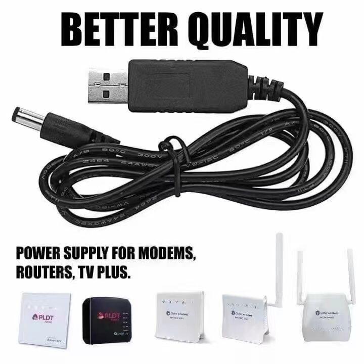 Kabel Power Modem/Router Orbit Telkomsel 12V DC USB Port Mobil - Shop ...