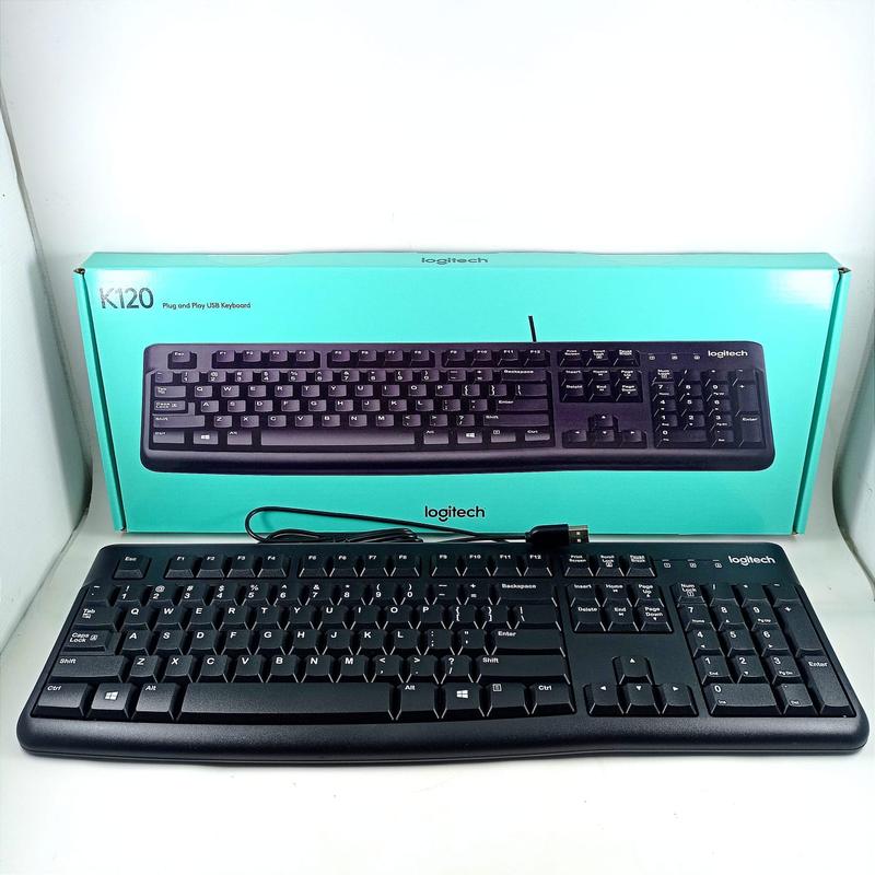 KEYBOARD LOGITECH K 120 USB - Shop | Tokopedia