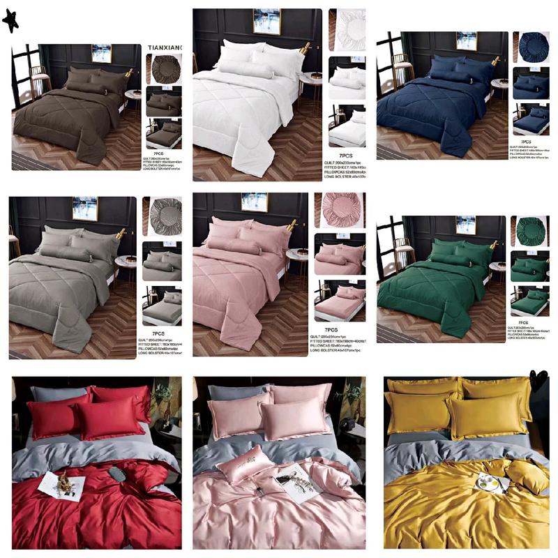 CADAR HQ + COMFORTER (7+1)KING/QUEEN 7 IN 1 - TikTok Shop Malaysia