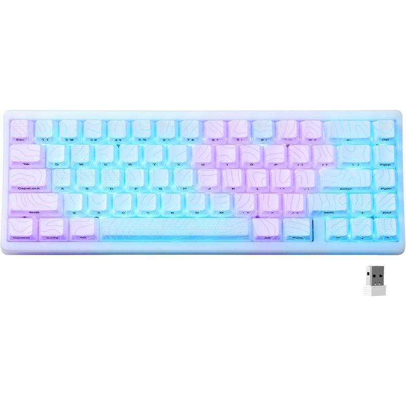 x XVX M67 60% Percent Keyboard, QMK/VIA Topographic Gaming Keyboard ...
