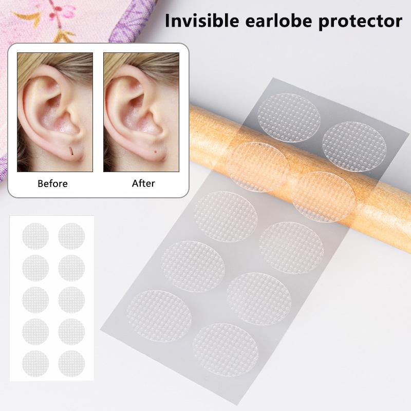 Pelekat Pelindung Lobus Telinga Halimunan Jelas, 100Pcs, Untuk - TikTok ...