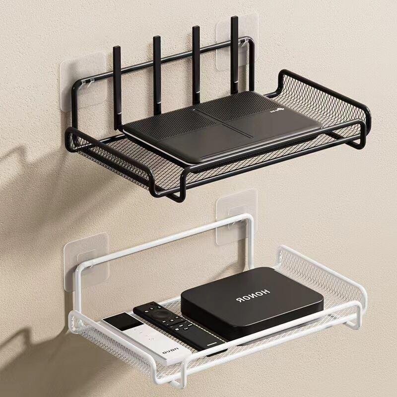1set Floating Shelves for Projector/TV/Ps5/Plants/Cable Box/WiFi ...