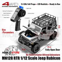 Jual MN128 RTR 1/12 Scale Jeep Rubicon RC Rock Crawler Offroad ...