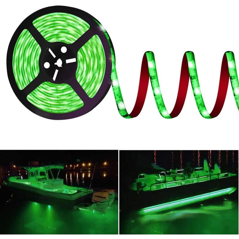 Pontoon Led Boat Lights, 12V 20FT Marine Led Strip Lights, Boat ...