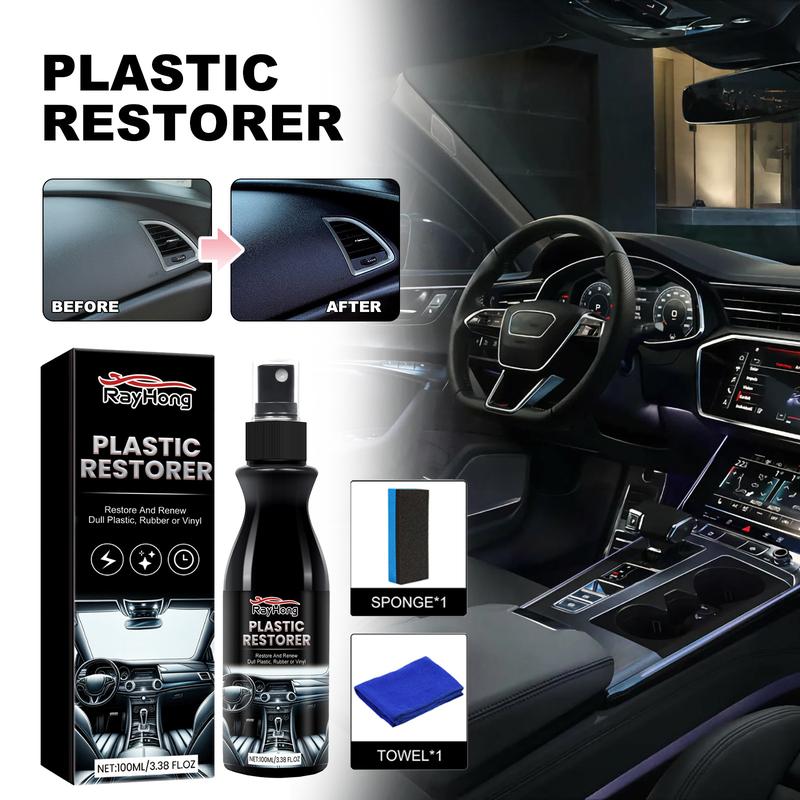 Revamp your car interior with Rayhong Plastic Renewal Agent - TikTok ...