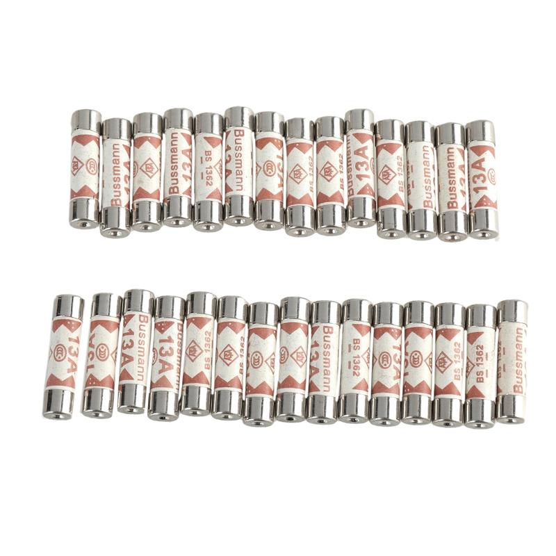 30pcs 13Amp UK Plugs Fuses exquisites Ceramic Fuses Temperature ...