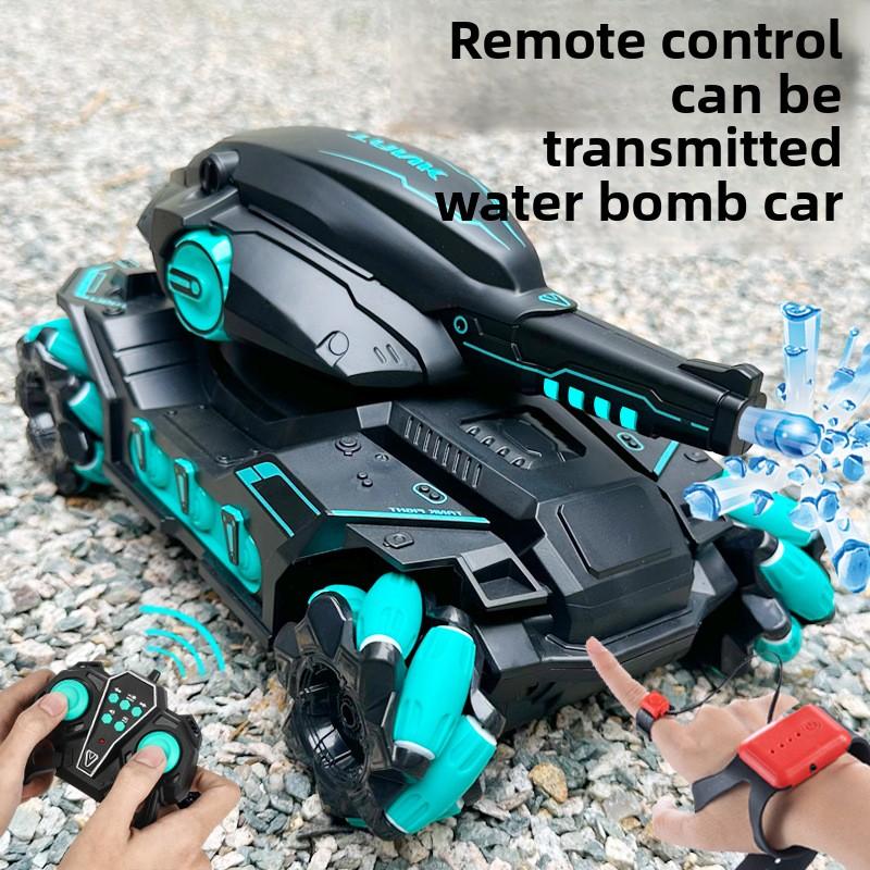 Popular Remote-Control Automobile Tank Gesture Sensor Can Launch Water ...