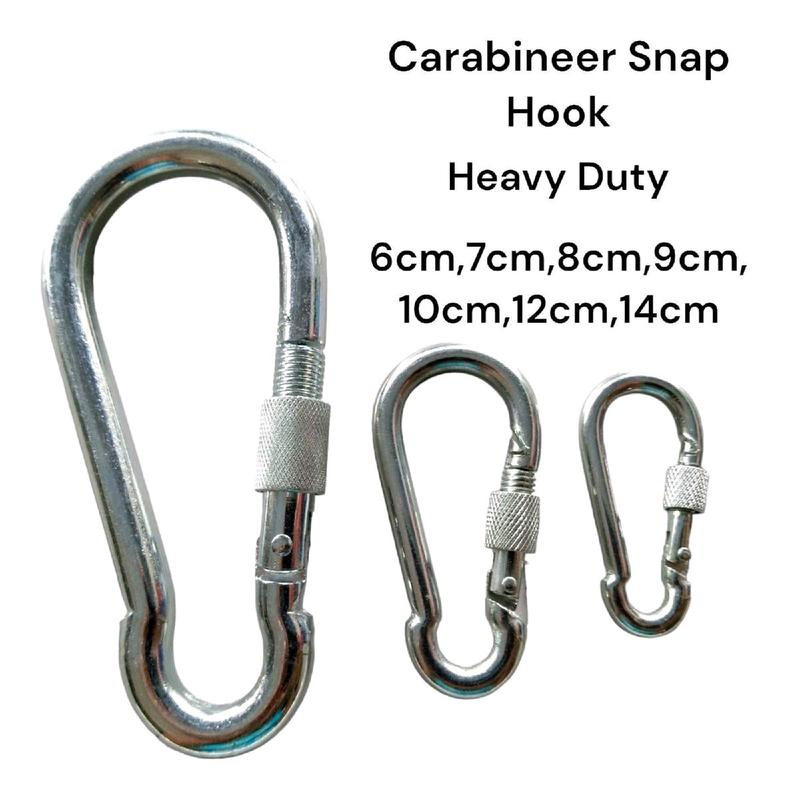 Carabiner Snap Hook With Lock Indoor & Outdoor use heavy duty - TikTok ...
