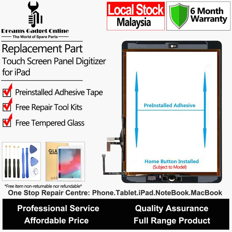 Replacement Touch Panel Digitizer iPad 2 3 4 5 9.7 10.2 Air mini ...