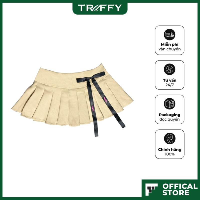 Chân Váy Xếp Ly TRAFFY LocalBrand Vải Tuyết Mưa Có Lót Trong - TikTok ...