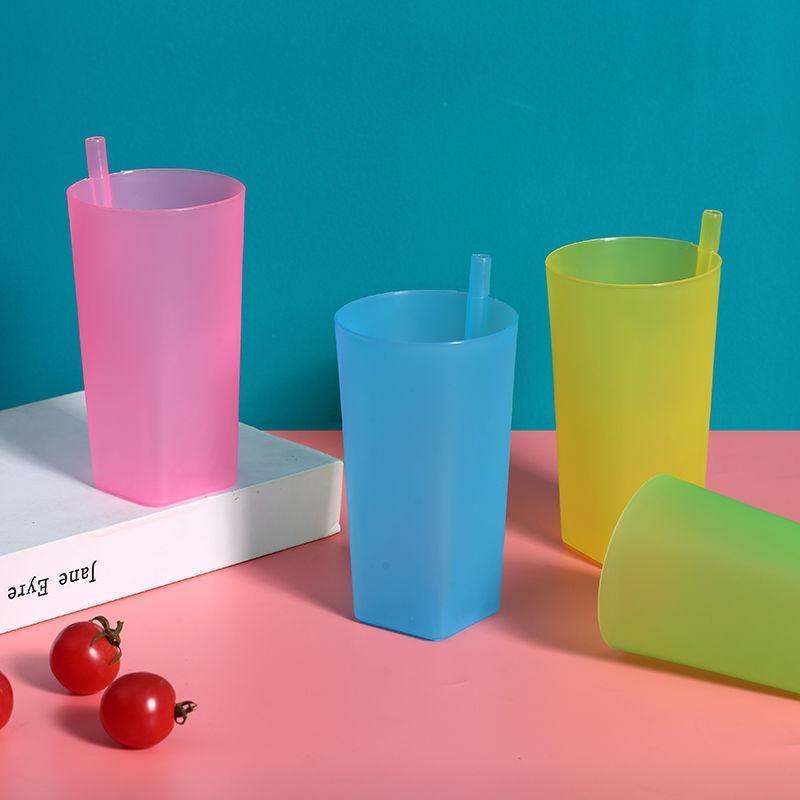 Fresh Candy Color Small Sipper Children's Cup Plastic Drinking - TikTok ...