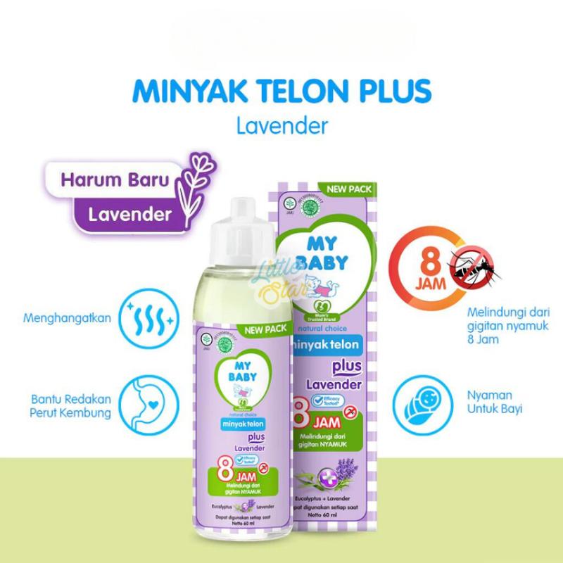 My Baby Minyak Telon Plus Bayi Anti Nyamuk Tahan Lama 8 Jam Eucalyptus ...
