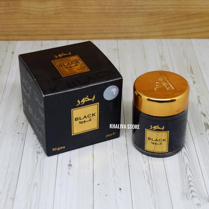 Jual Buhur Black Oud BO Original Saudi Bakhour Bukhur Banafa Oud Saudi ...