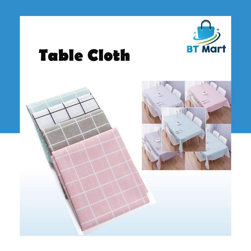 Table Cloth PVC Waterproof Oilproof Anti-pollution Tableclot - TikTok ...