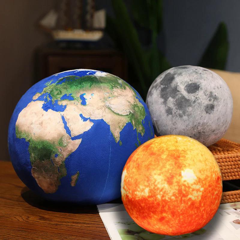 Simulation Earth Sun Mars Plush Toy Stuffed Planets in the Solar ...