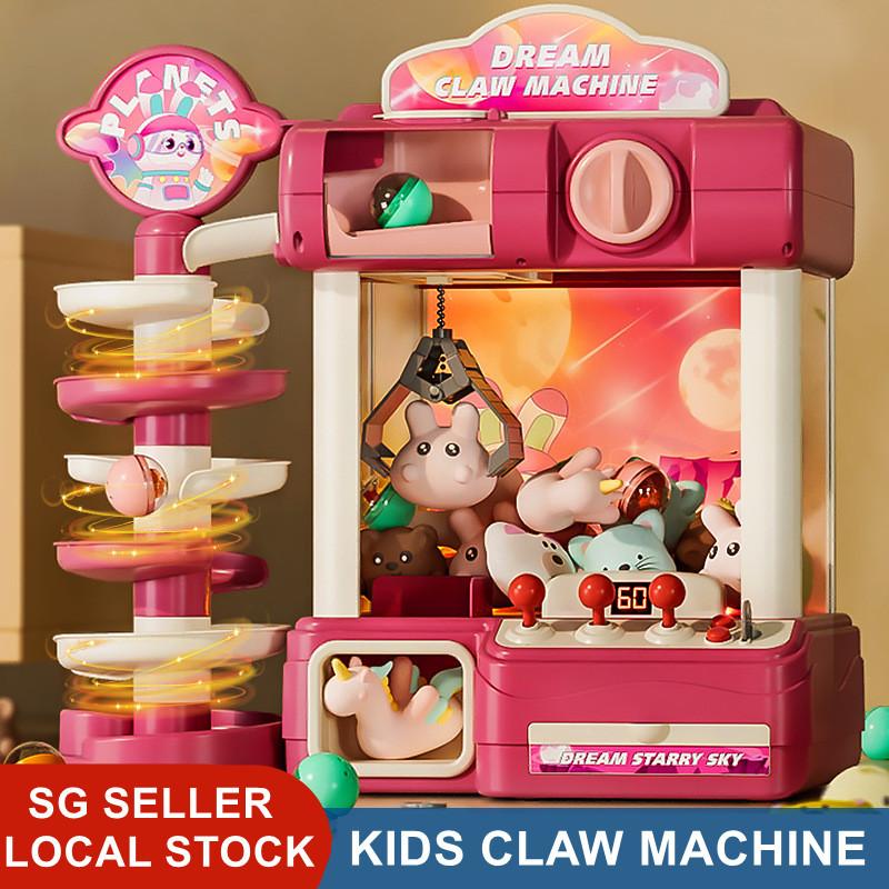 Claw Machine Toys Kids Doll Machine Toy Large Vending Game Machine ...