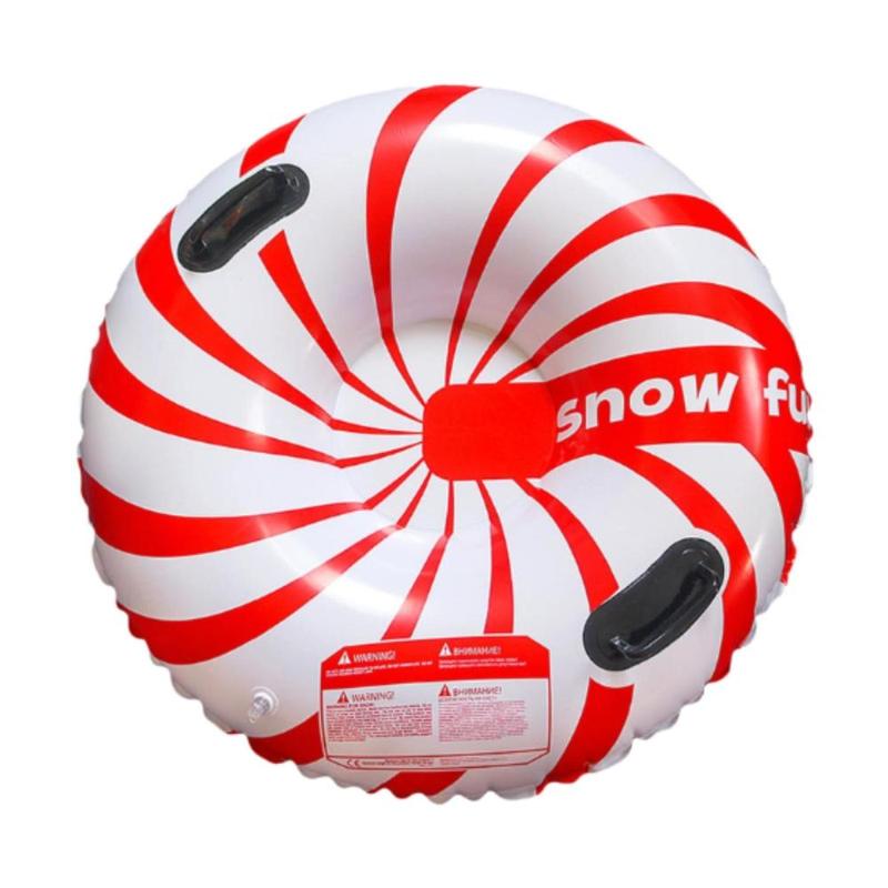 Inflatable Snow Tube, Inflatable Sled Gift Portable Sleigh Snow ...