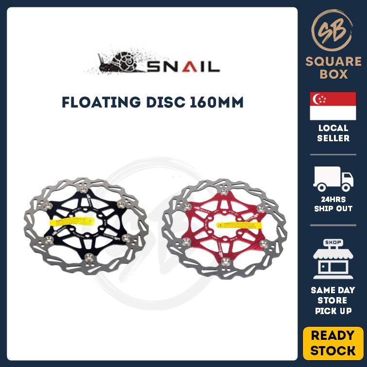 SNAIL Mountain Bike Float Floating Disc 160MM with Screws Brake ...