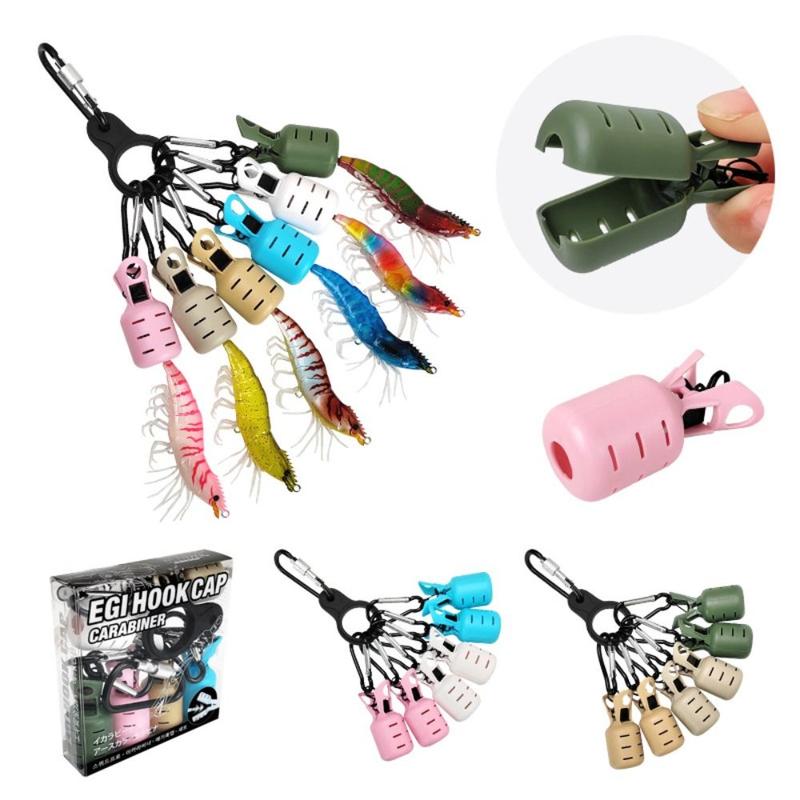 Kit Alat Memancing, 6pcs, Praktikal, dengan Carabiner, Jig Sotong ...