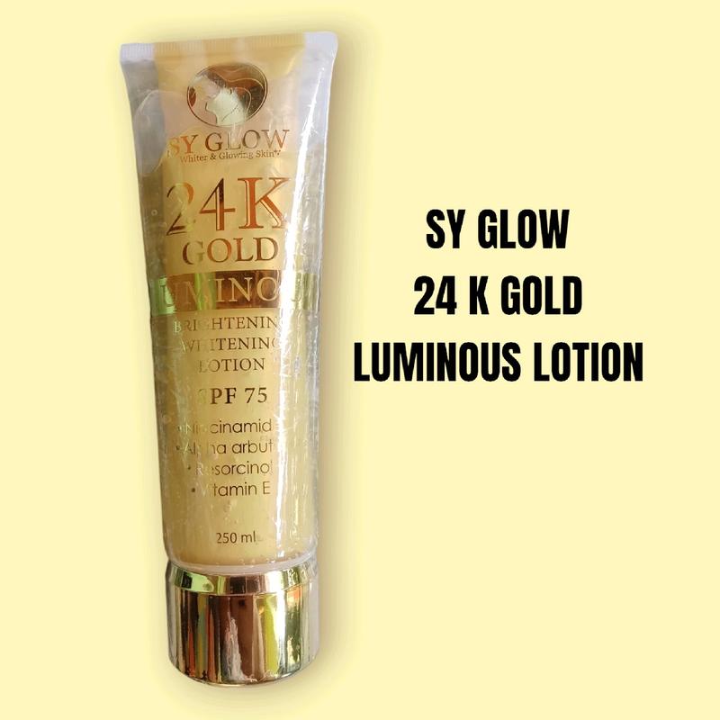 SY GLOW 24K GOLD lominous Lotion Skin Care - TikTok Shop Philippines