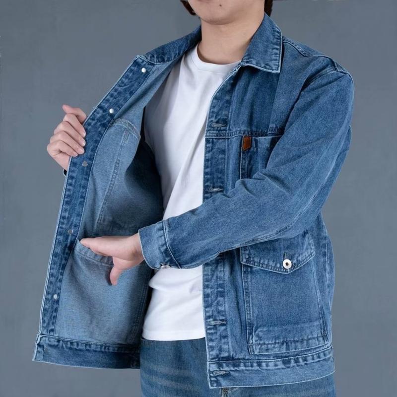 Cabin Fashion Oversized Jacket for Men Denim Maong Blue Jacket - TikTok ...