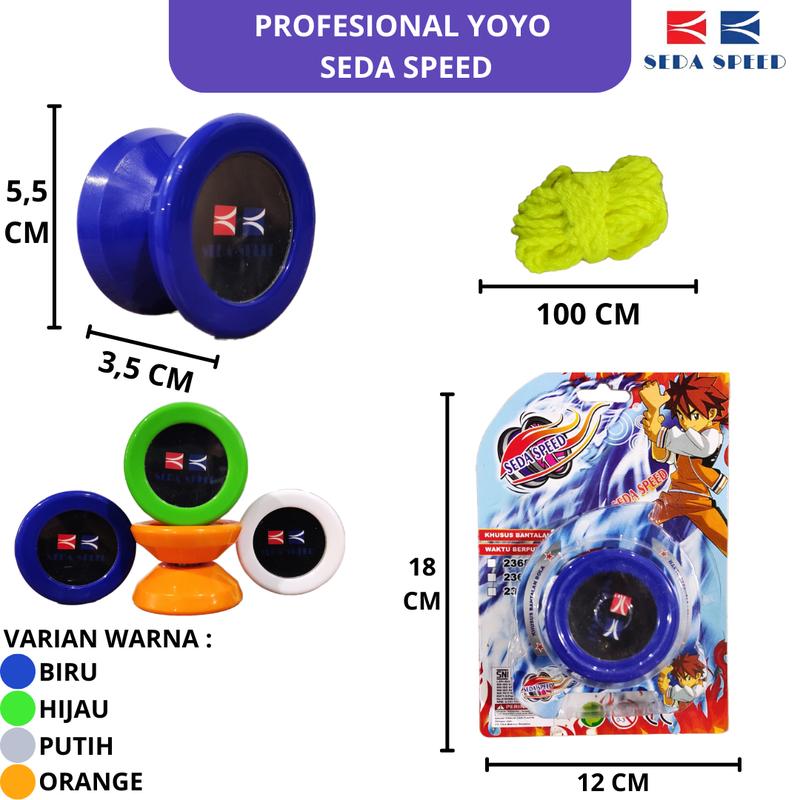 Profesional Yo-yo Seda Speed Responsive & Unresponsive Yoyo 100% - Shop ...