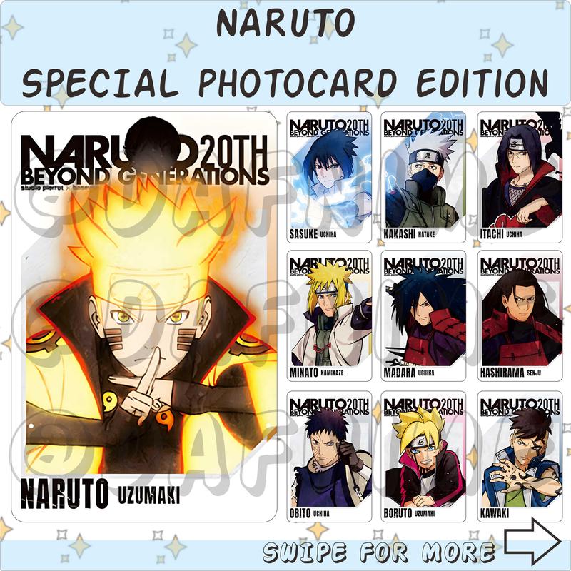 NARUTO SPECIAL EDITION PHOTOCARD ANIME - Shop | Tokopedia