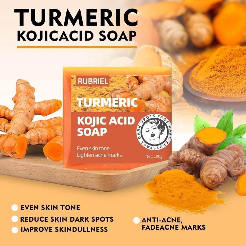 Turmeric Kojic Acid Whitening Soap Bleaching Soap Chicken Skin - TikTok ...