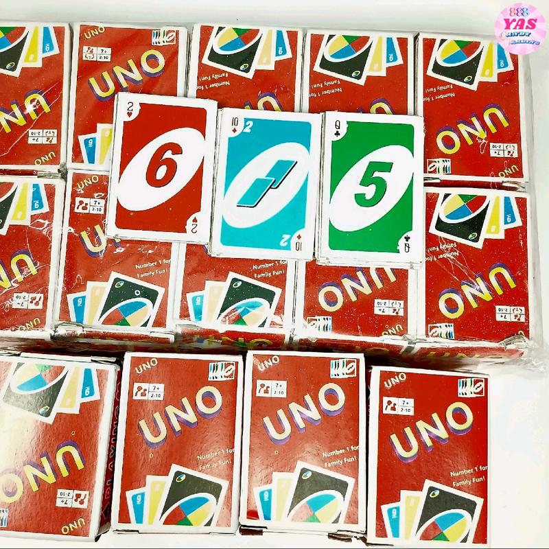 20pcs UNO CARD TOY SMALL / loot bag fillers / paninda / giveaways ...