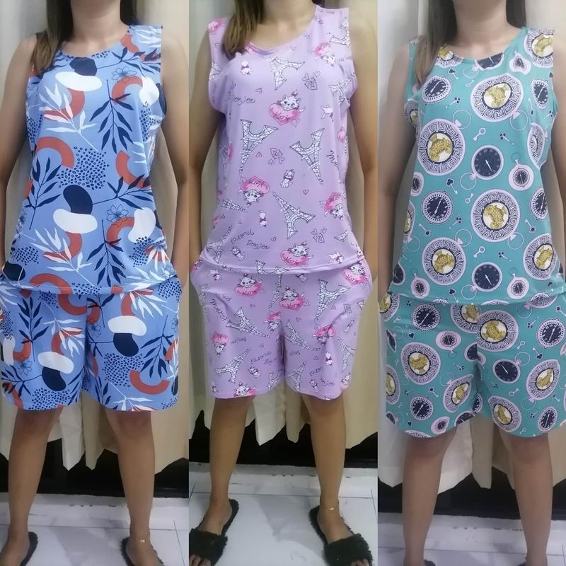 Terno Sando Short Set 3 pairs for women with two pocket Free - TikTok ...