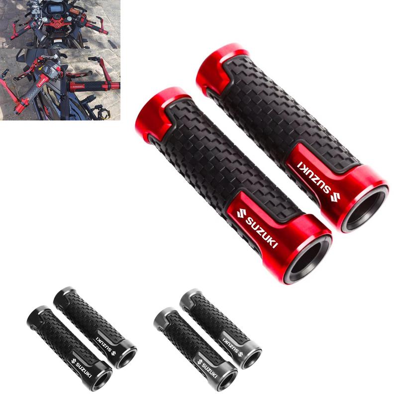2PCS Suzuki Handle Grip For Motorcycle Universal Handle Grip - TikTok ...
