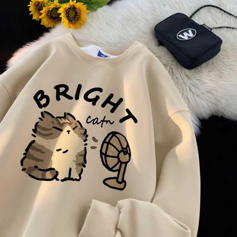 Hoodie Leher Bulat, untuk Lelaki dan Perempuan, Gaya Baru Musim Sejuk ...