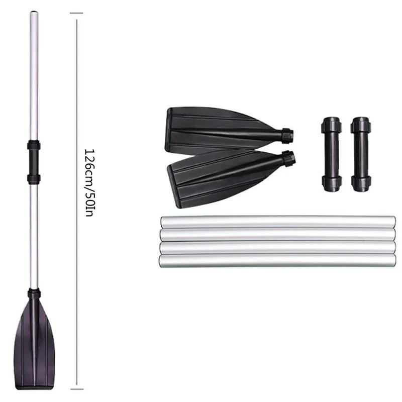 DUTRIOUS 2Pcs Aluminum Alloy Detachable Float Afloat Oars Fitting ...