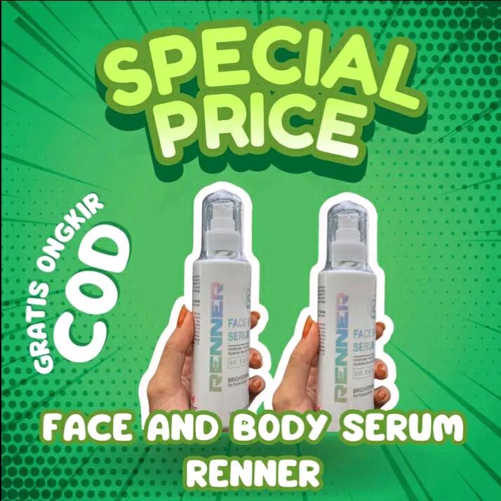 Face & Body Serum Renner Terdaftar di BPOM Mencerahkan kulit ...