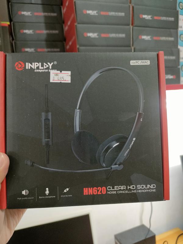 INPLAY HN620 USB Noise Cancelling Headset with mic - TikTok Shop ...