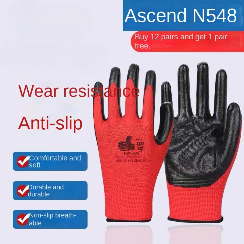 Sarung Tangan Pelindung, N538N548, Diperkuatkan dengan Getah - TikTok ...