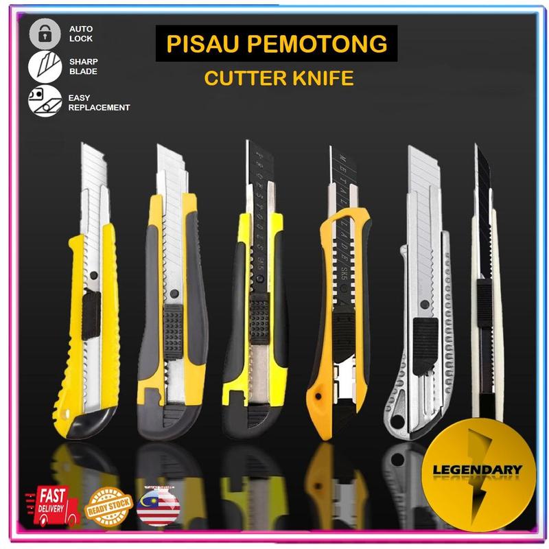 MultiPurpose Cutter Knife Extra Sharp Blade Cutter Classic Standard ...